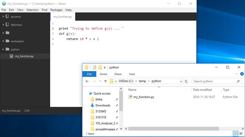 Programmering i Python